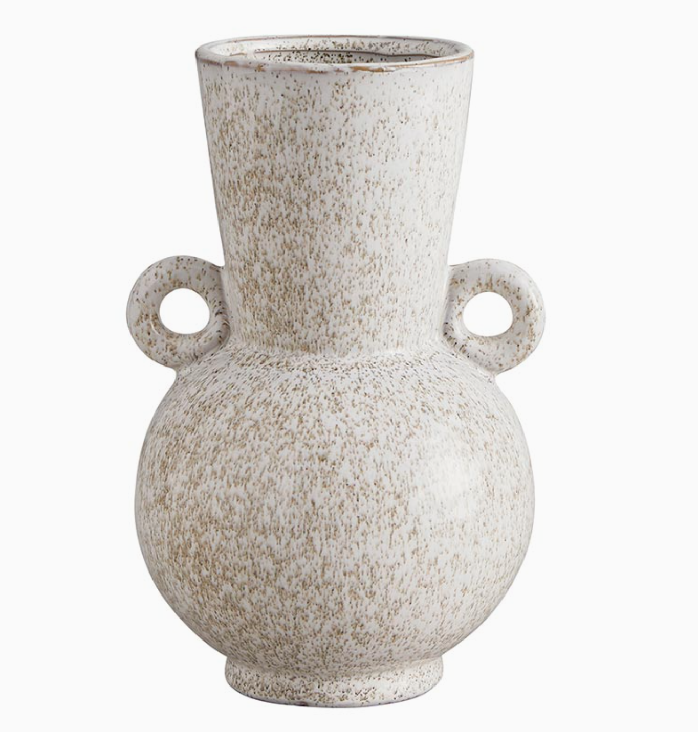 Mady Glazed Vase with Handles – Leyland Blue